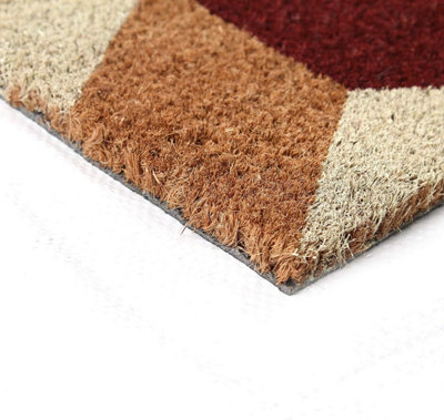 Coco&Coir Door Mat Natural Coir Rubber Backed Eco-Friendly Indoor ...