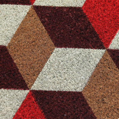 Coco&Coir Door Mat Natural Coir Rubber Backed Eco-Friendly Indoor ...