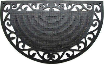 Coco&Coir Door Mat Rubber Backed Eco-Friendly Indoor Outdoor Heavy Duty ...