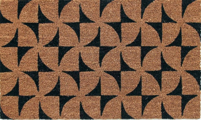Coco&Coir Door Mat Thick Coir Indoor Outdoor Heavy Duty Bird Series Bat ...