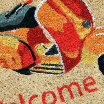 Coco & Coir Door Mats Indoor Outdoor Non Slip Colourful Lifestyle ...