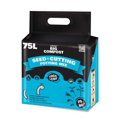 Coco&Coir Grow Plus- 75L/5KG -Peat Free Compost | DIY at B&Q