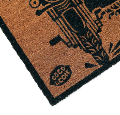 Coco&Coir Natural Coir Door Mat Premiun Quality Indoor Outdoor Non-Slip ...