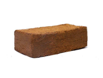 Coco Peat Brick Coir Compost Block 10L Coconut Potting Fibre Compressed ...