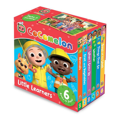 CoComelon Little Learners Pocket Library: 6 mini board books about ...