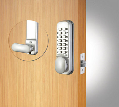 Codelock Digital Keypad Door Lock Mechanical Keyless with Hold Open ...