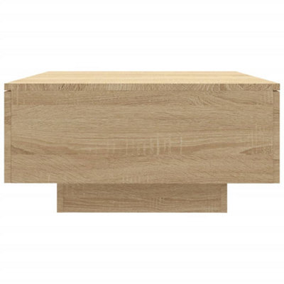 Coffee Table Sonoma Oak 90x60x31 cm Engineered Wood