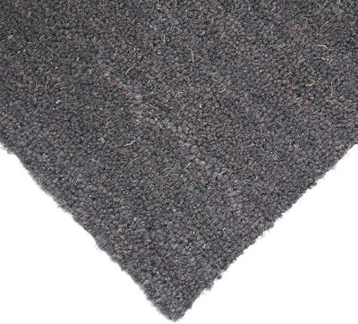 Coir Matting Grey 100% Machine spun coir yarns 1m x 1m