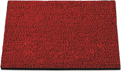 Coir Matting Red 100% Machine spun coir yarns 1m x 1m