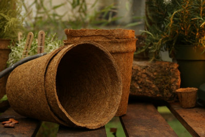 Coir Products 23cm Coir Pot for Indoor and Outdoor Use