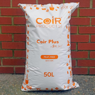 Coir Products coir compost with added nutrients (NPK) 50L bags by ...