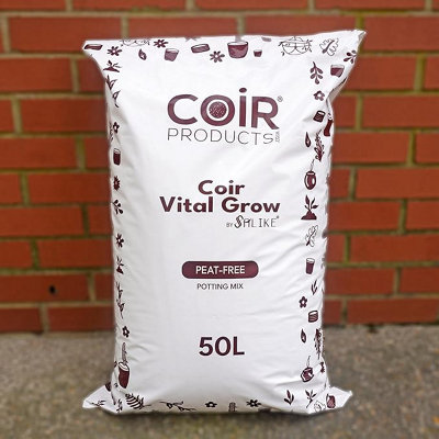 Coir VitalGrow 50L Coir Potting Mix | DIY at B&Q