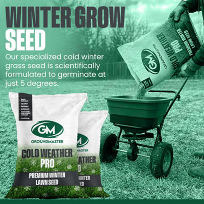 Cold Weather Grass Seed for Fast Growing Lawn in Colder UK Climates - 1.5kg