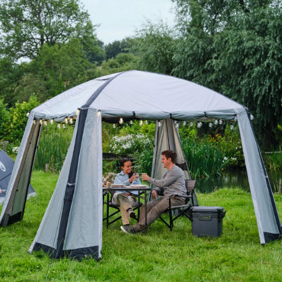 Coleman Air Shelter M Bundle Gazebo Garden Shade Quick Pitch