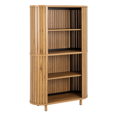 Colima 3 Shelve Bookcase in wild Oak