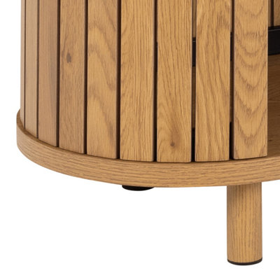 Colima 3 Shelve Bookcase in wild Oak