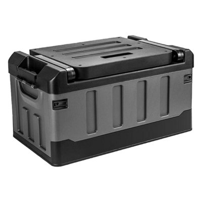 Collapsible Car Boot Foldable Organiser Storage Box Black