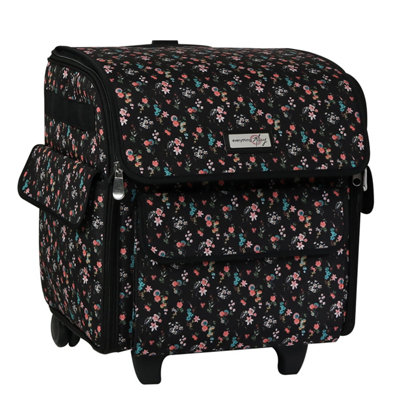 Collapsible Overlocker Machine Tote Multi Floral - Everything Mary ...
