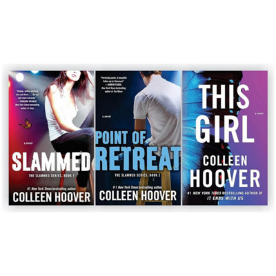 Colleen Hoover Slammed Series 3 Books Collection Set (Slammed, Point of ...