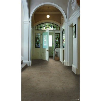 Colonia Pur 4531 Cottage Yorkstone Matte Stone Effect Glue-Down Luxury ...