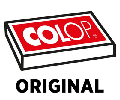 COLOP E/40 Black Replacement Ink Pads - Pack of 2 107202 Black Stamp ...