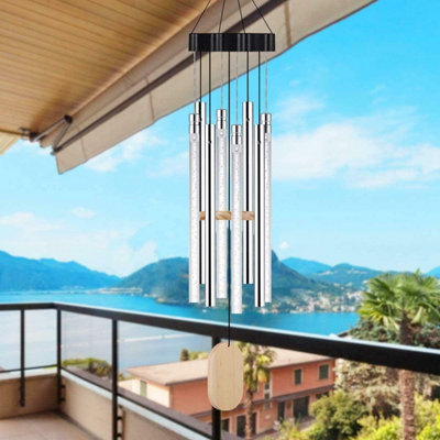 Color Changing LED Spiral Spinner - Wind Chime Light - Weatherproof ...