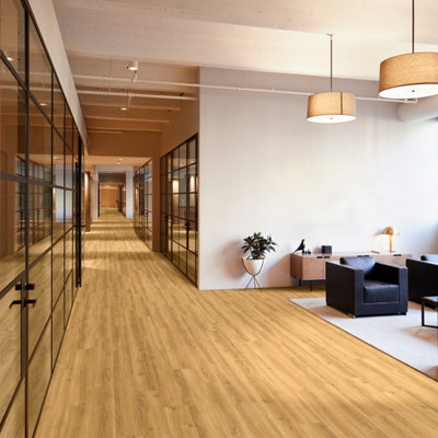 Colos Tinetto Oak 311172 Wood Effect Glue-Down Luxury Vinyl Tile ...