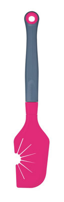 Colourworks Brights Pink "The Swip" Whisk and Bowl Scraper | DIY at B&Q