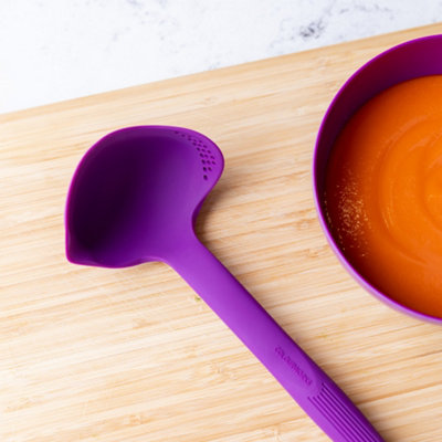 Colourworks Silicone Kitchen Ladle with Spout