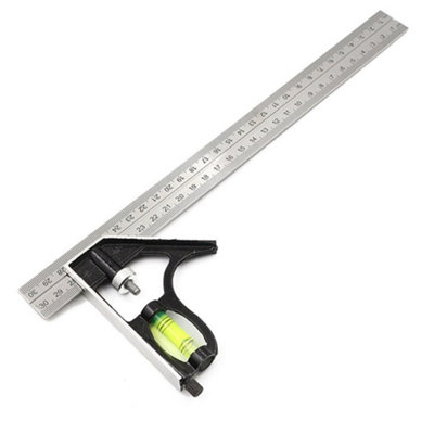 Combination Square, 300mm Stainless Steel Combination Square ...