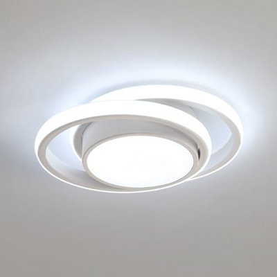 Comely LED Ceiling Lights, Modern 32 w 2350 lm, Cool White 6500 k ...