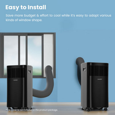 Comfee Portable Air Conditioner 7000 BTU Mobile Air Conditioning Unit ...