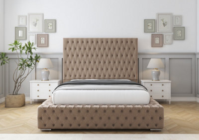 Comfort Beds Ambassador Mink Plush Bed Frame