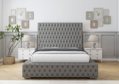Comfort Beds Ambassador Pewter Dumfries Bed Frame