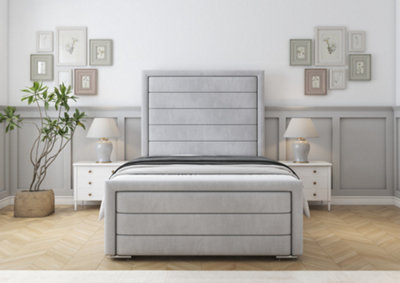 Comfort Beds Anna Silver Naples Bed Frame
