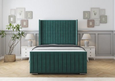 Comfort Beds Chester Emerald Plush Bed Frame