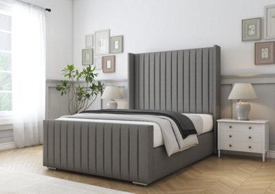 Comfort Beds Chester Pewter Dumfries Bed Frame