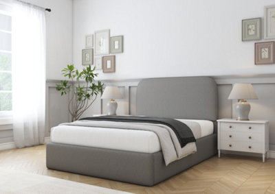Comfort Beds Diana Pewter Dumfries Bed Frame with Mattress