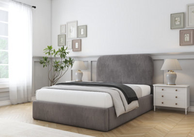 Comfort Beds Diana Slate Naples Bed Frame with Mattress