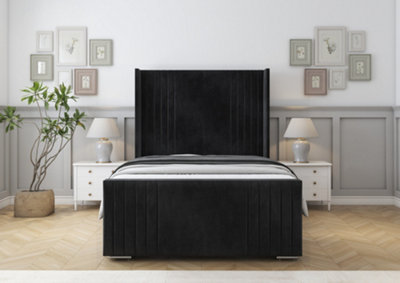 Comfort Beds Elise Black Naples Bed Frame