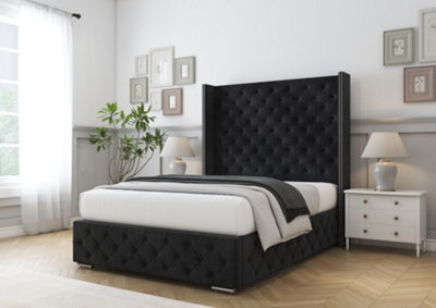 Comfort Beds Emily Black Naples Bed Frame