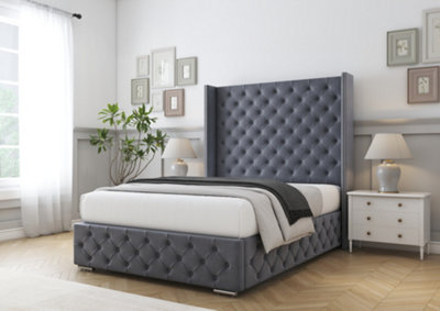 Comfort Beds Emily Steel Plush Bed Frame with Mattress