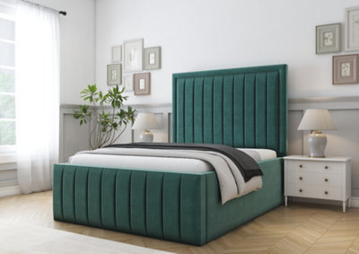 Comfort Beds Emperor Emerald Plush Bed Frame with Mattress