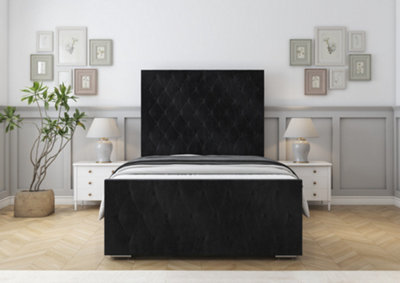 Comfort Beds Florida Black Naples Bed Frame