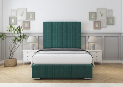 Comfort Beds Lorenzo Emerald Plush Bed Frame