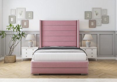 Comfort Beds Milano Blush Plush Bed Frame