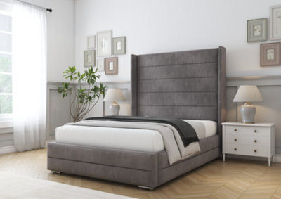 Comfort Beds Milano Slate Naples Bed Frame