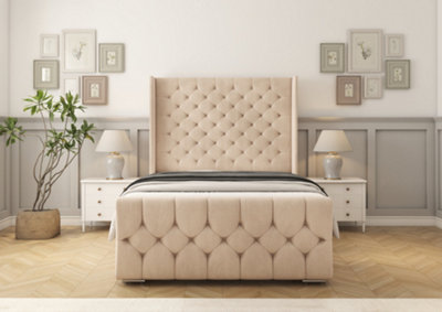 Comfort Beds Monte Carlo Sand Naples Bed Frame
