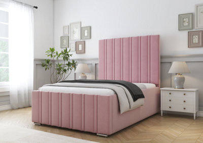 Comfort Beds Paris Blush Plush Bed Frame