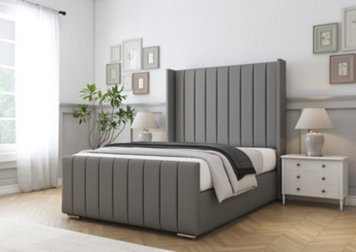 Comfort Beds Serena Pewter Dumfries Bed Frame